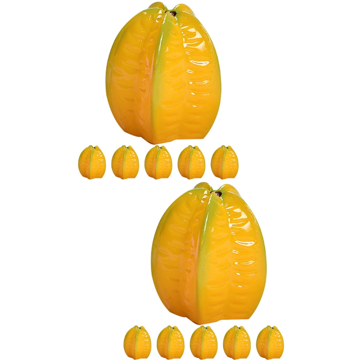 Raindrops 12 pcs Mini Fake Fruits Models Supermarket Artificial ...