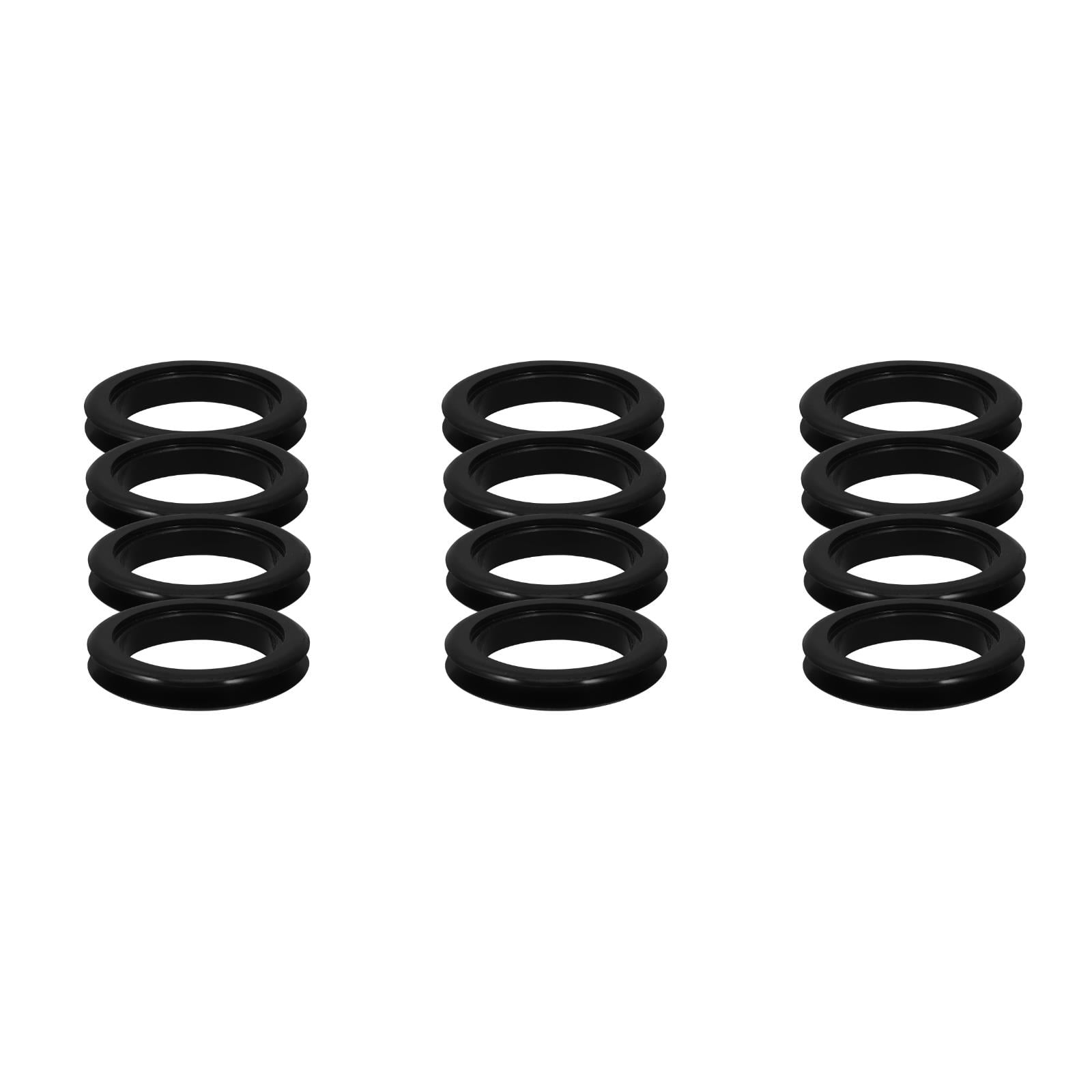 Raindrops 12 pcs Outdoor Umbrella Rings Silicone Table Umbrella Rings ...