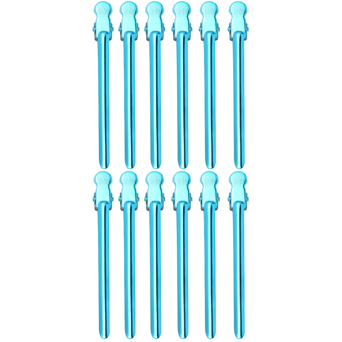 Raindrops 12 pcs Portable Hairdressing Clips Metal Hairpin Hair Salon ...