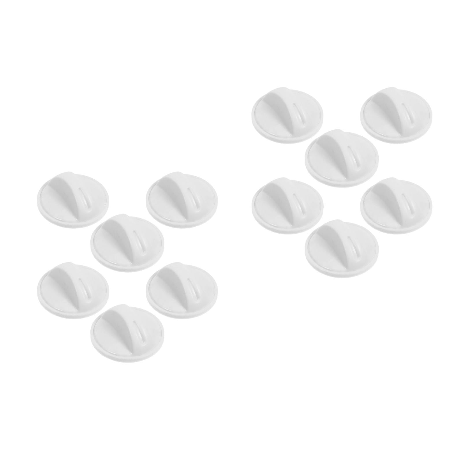 Raindrops 12 pcs Replacement Selector Knob Universal Timer Knobs Dryer Timer Control Knobs for ...