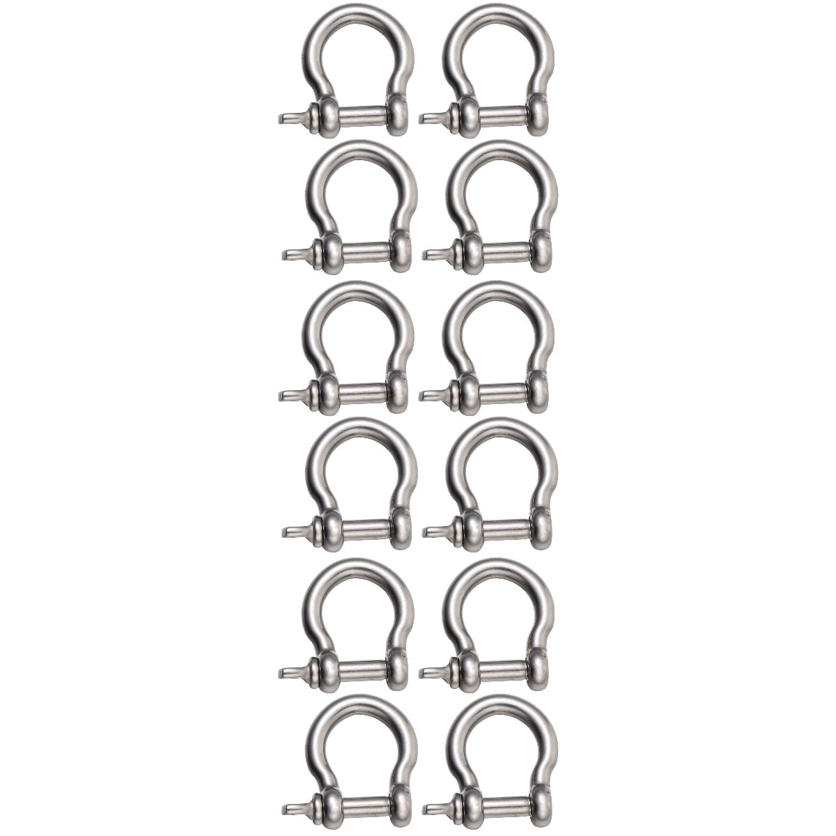 Raindrops 12 pcs Stainless Steel Shackle Metal Shackle Lifting Shackle ...