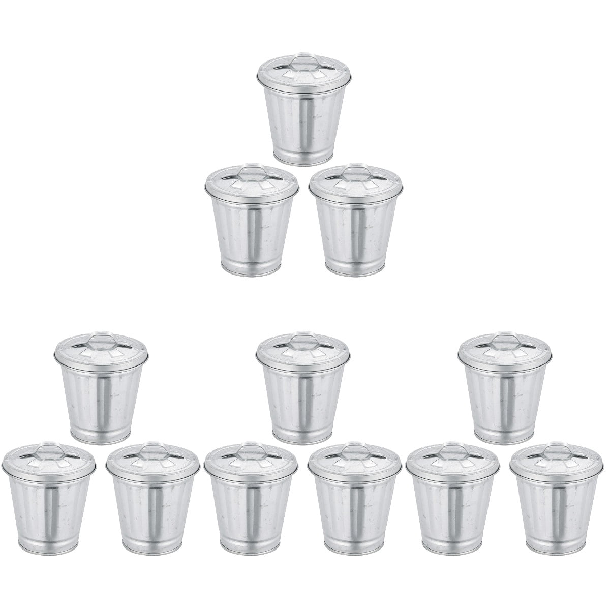 Raindrops 12 pcs Trash Can Desktop Garbage Bin Garbage Can Cup Holder ...
