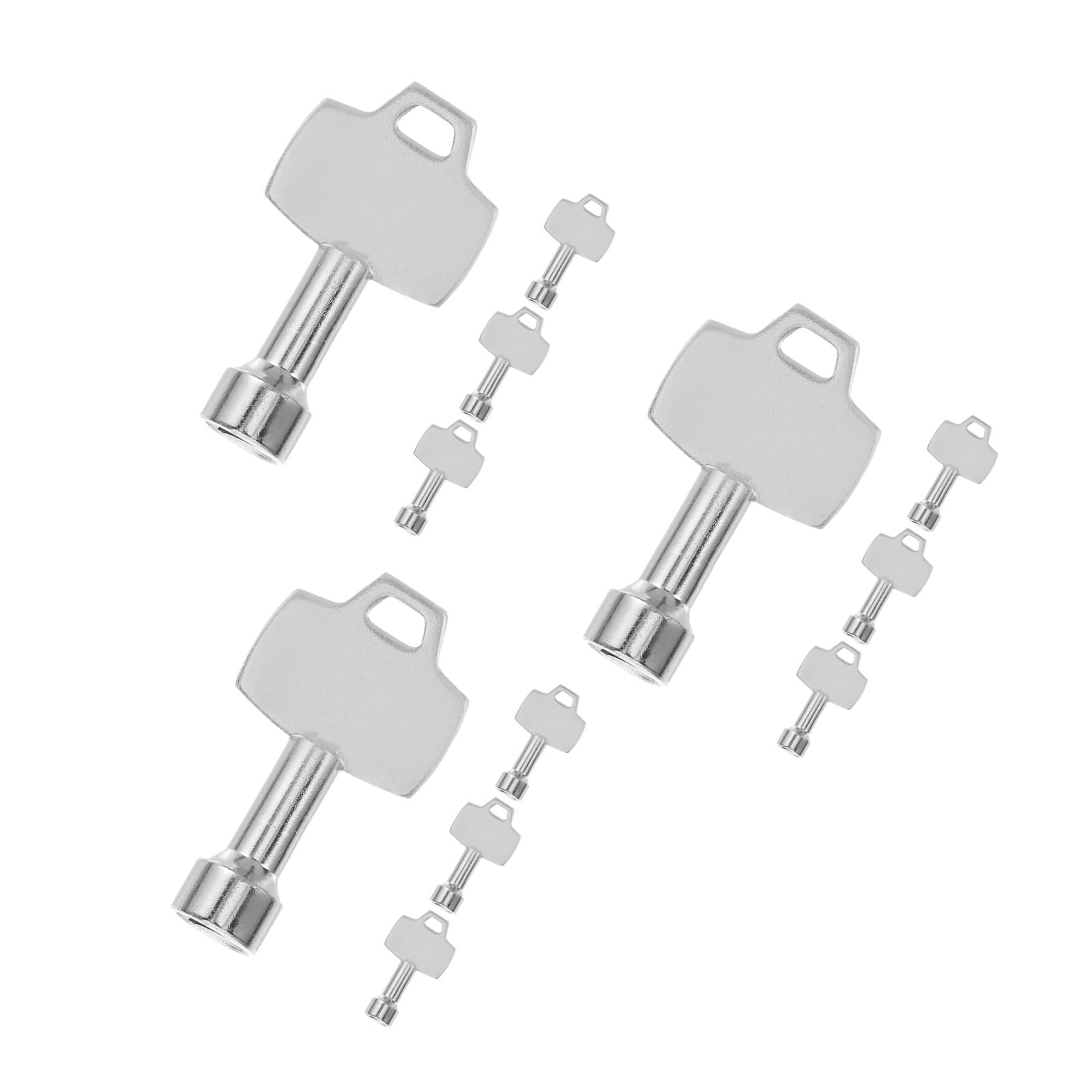 Raindrops 12 pcs Triangle Socket Keys Litter Can Key Triangular ...