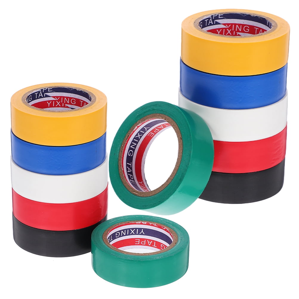 Raindrops 12 rolls of Multi-Functional Electrical Tapes PVC Tape for ...