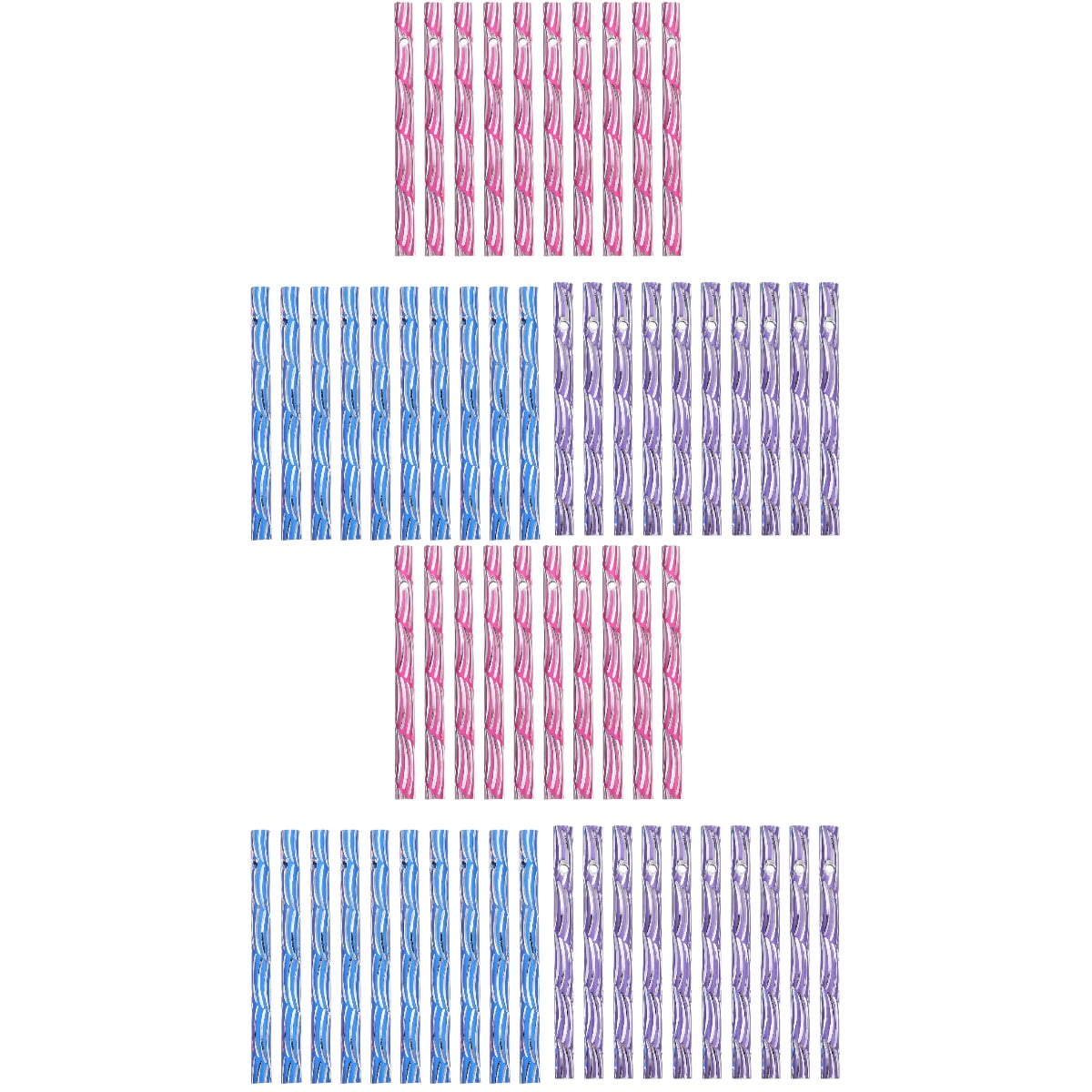 Raindrops 120 pcs DIY Wind Chime Kids DIY Wind Chime Iron Tube Windbell ...