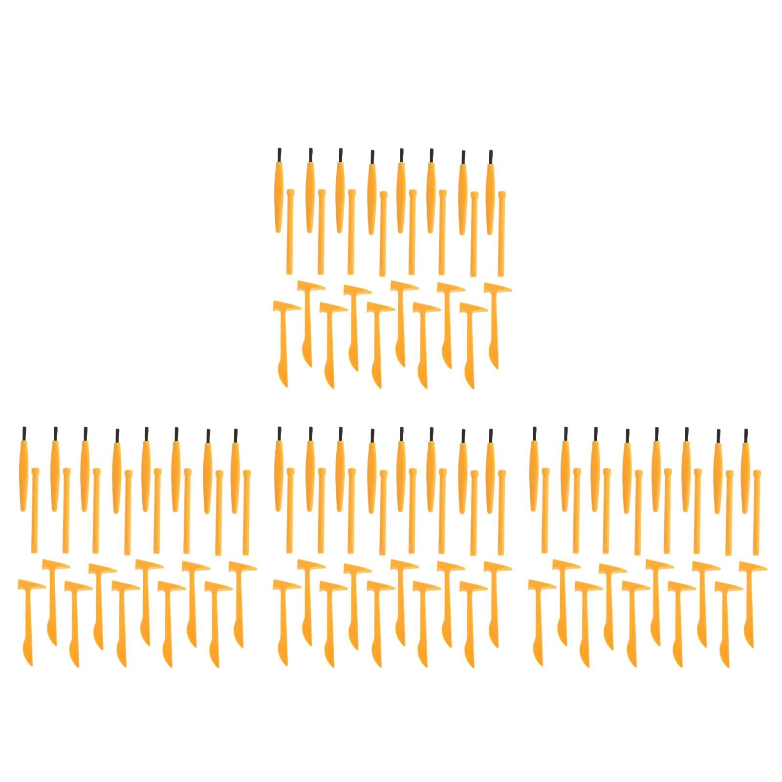 Raindrops 120 pcs Dinosaur Dig Kit Digging Hammer Chisel Brush Plastic ...