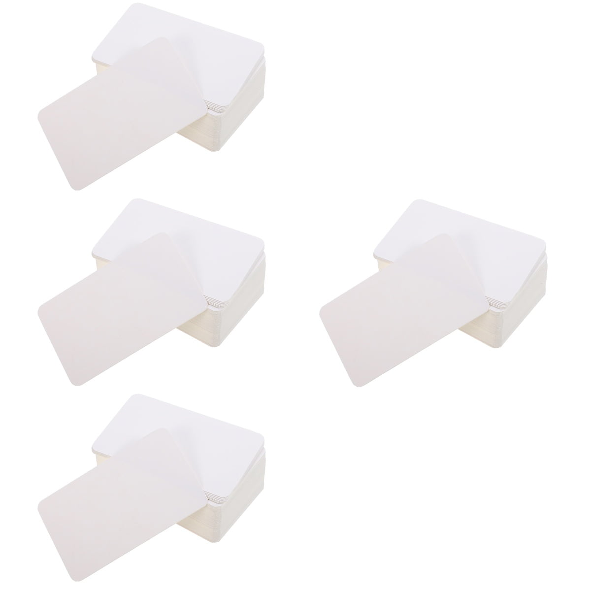 Raindrops 1200 Pcs Blank Paper Cards Studying Flash Cards Small Note ...