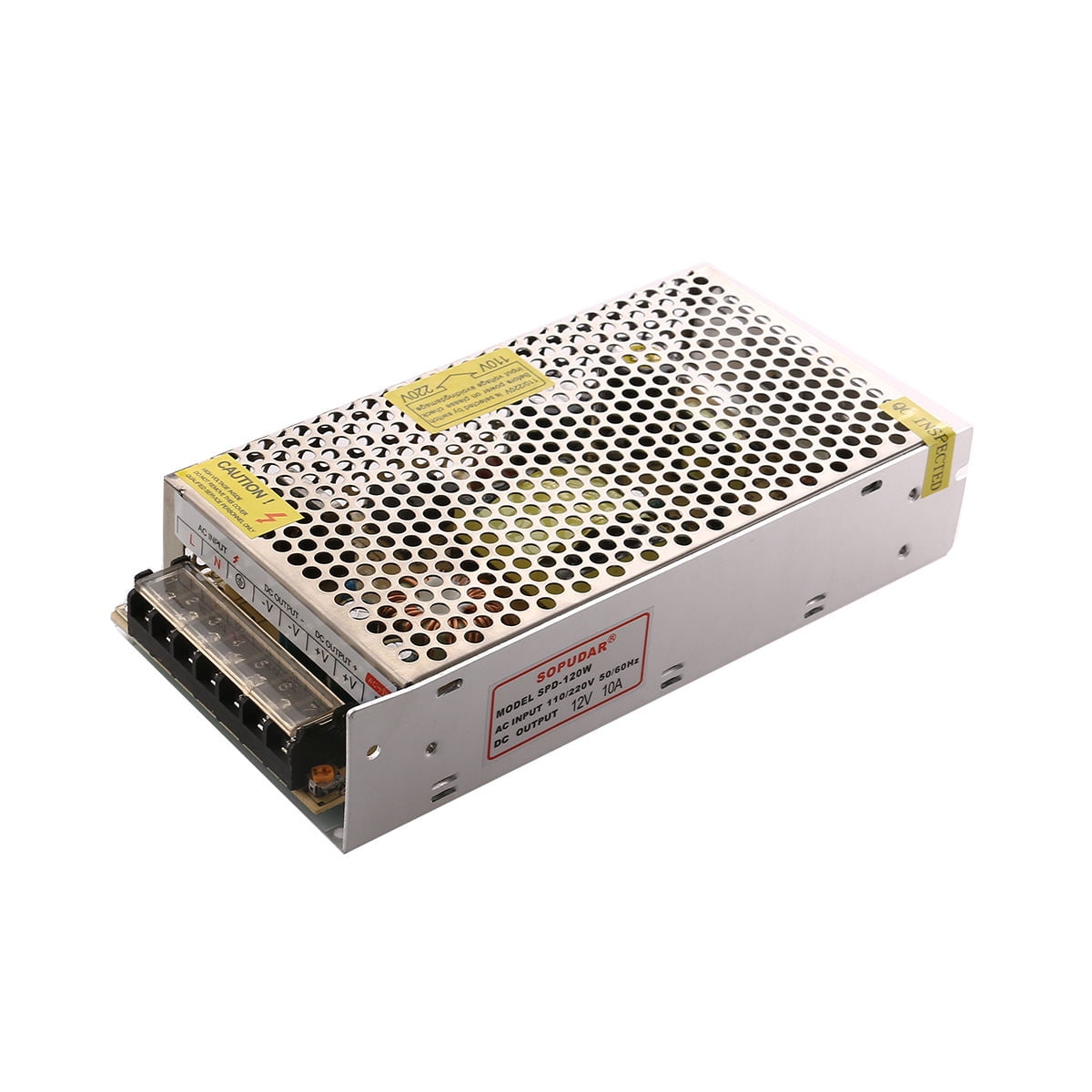 Raindrops 120W DC 12V 10A Switching Power Supply Regulated with Short ...