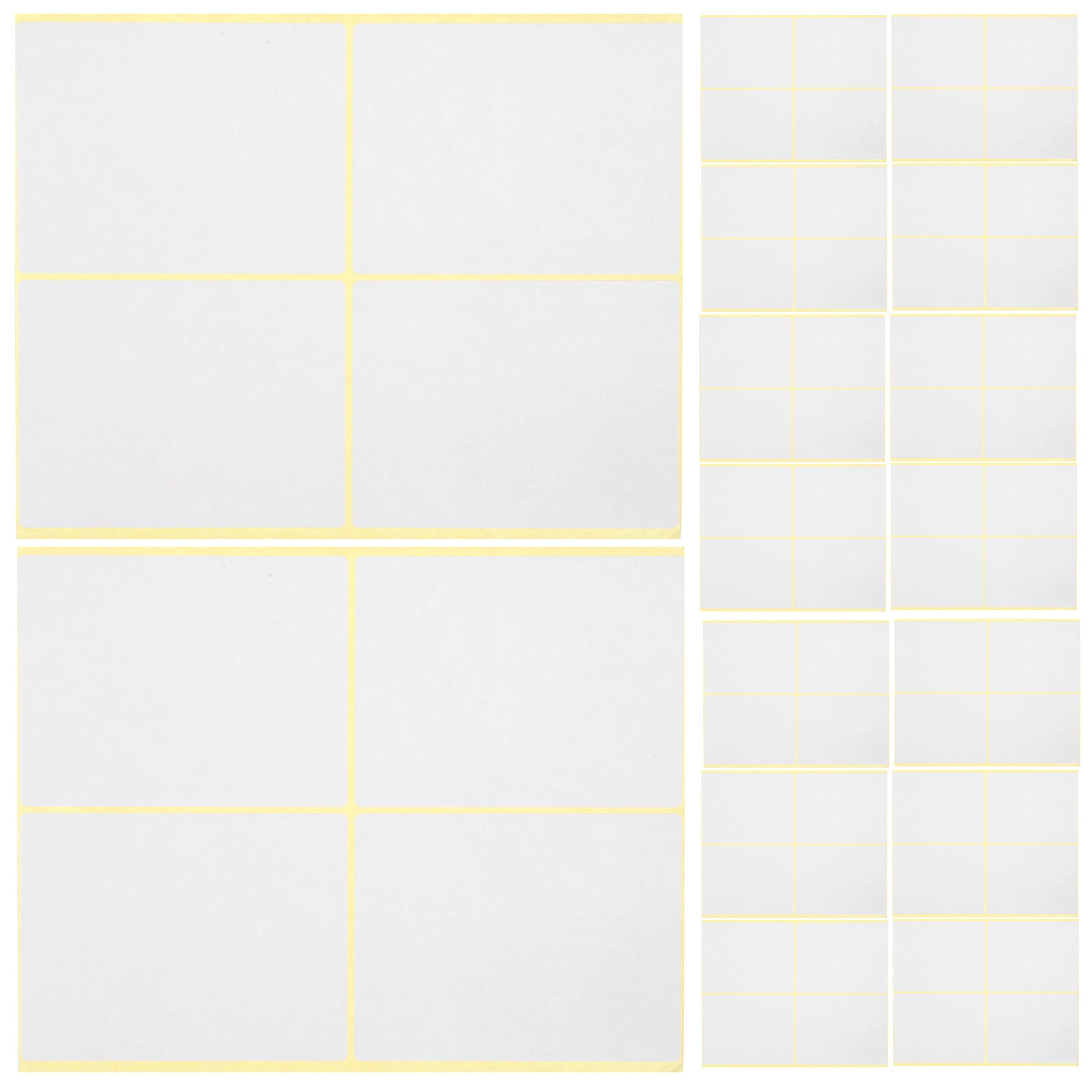 Raindrops 120pcs Convenient Blank Stickers Labels Travel Size Bottles ...