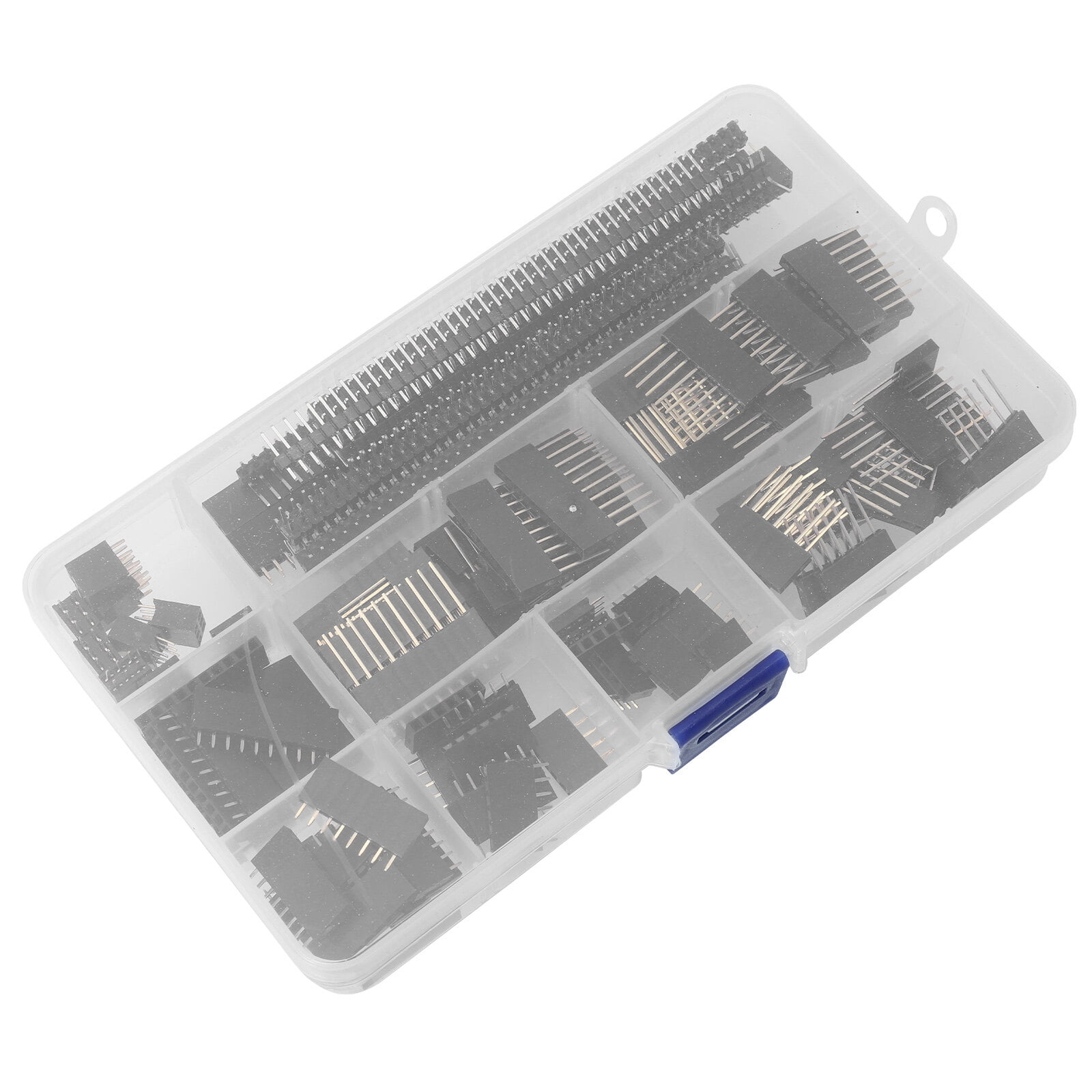 Raindrops 122 Pcs Pitch Dual Row IC Socket Sockets Solder Adapter Black ...