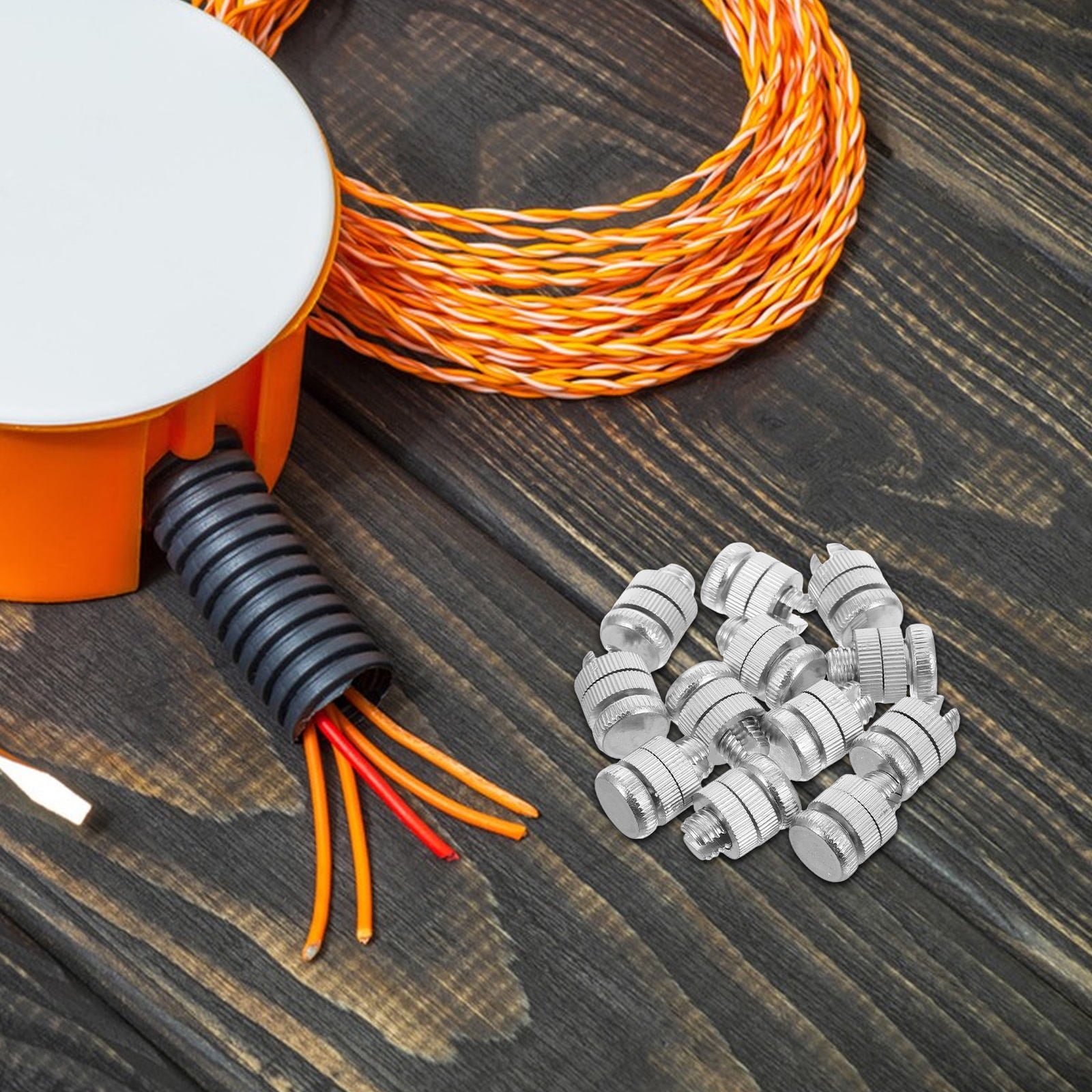 Raindrops 12PCS High Tensile Connectors Aluminium Alloy Wire Connectors ...