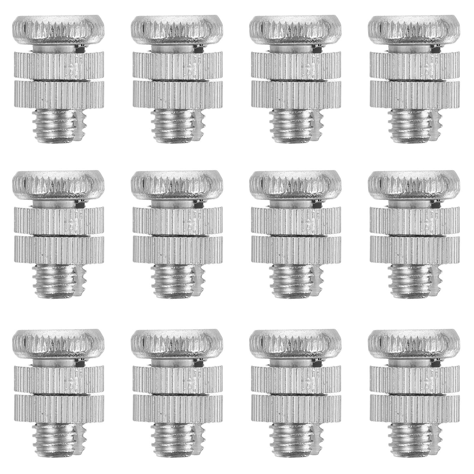 Raindrops fencing wire fasteners Split Bolt Connector Silver 12Pack ...