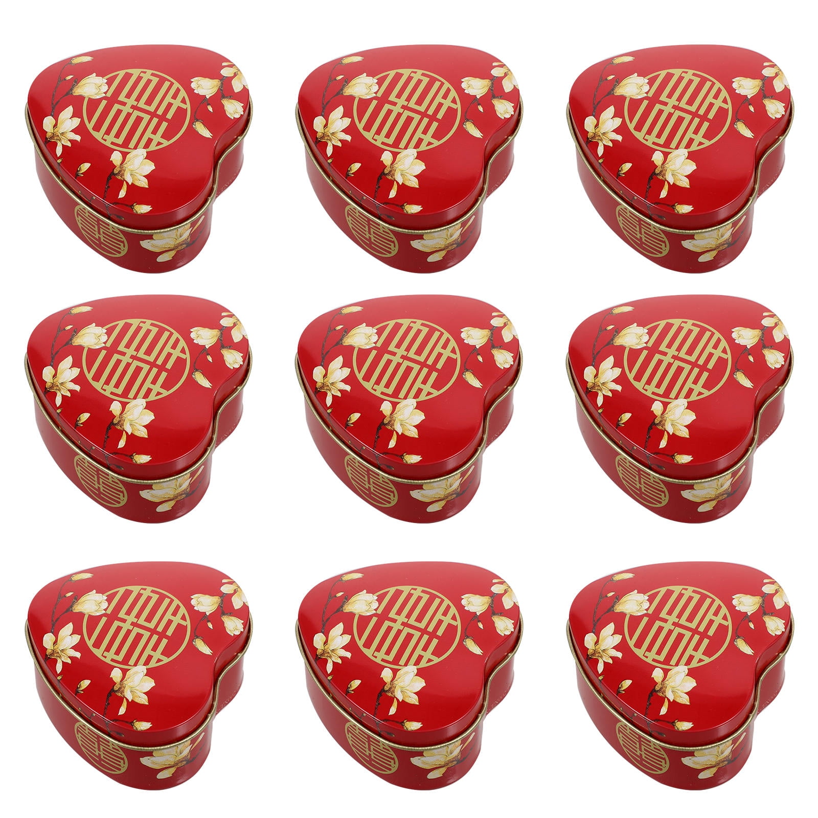 Raindrops 12Pcs Candy Boxes Storage Boxes Tinplate Tea Storage Holders ...