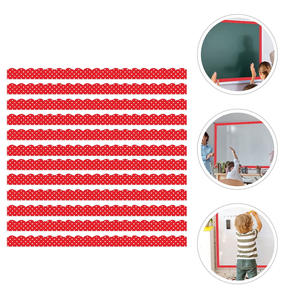 Raindrops 12Pcs Edge Magnetic Bulletin Board Borders for Teens and ...