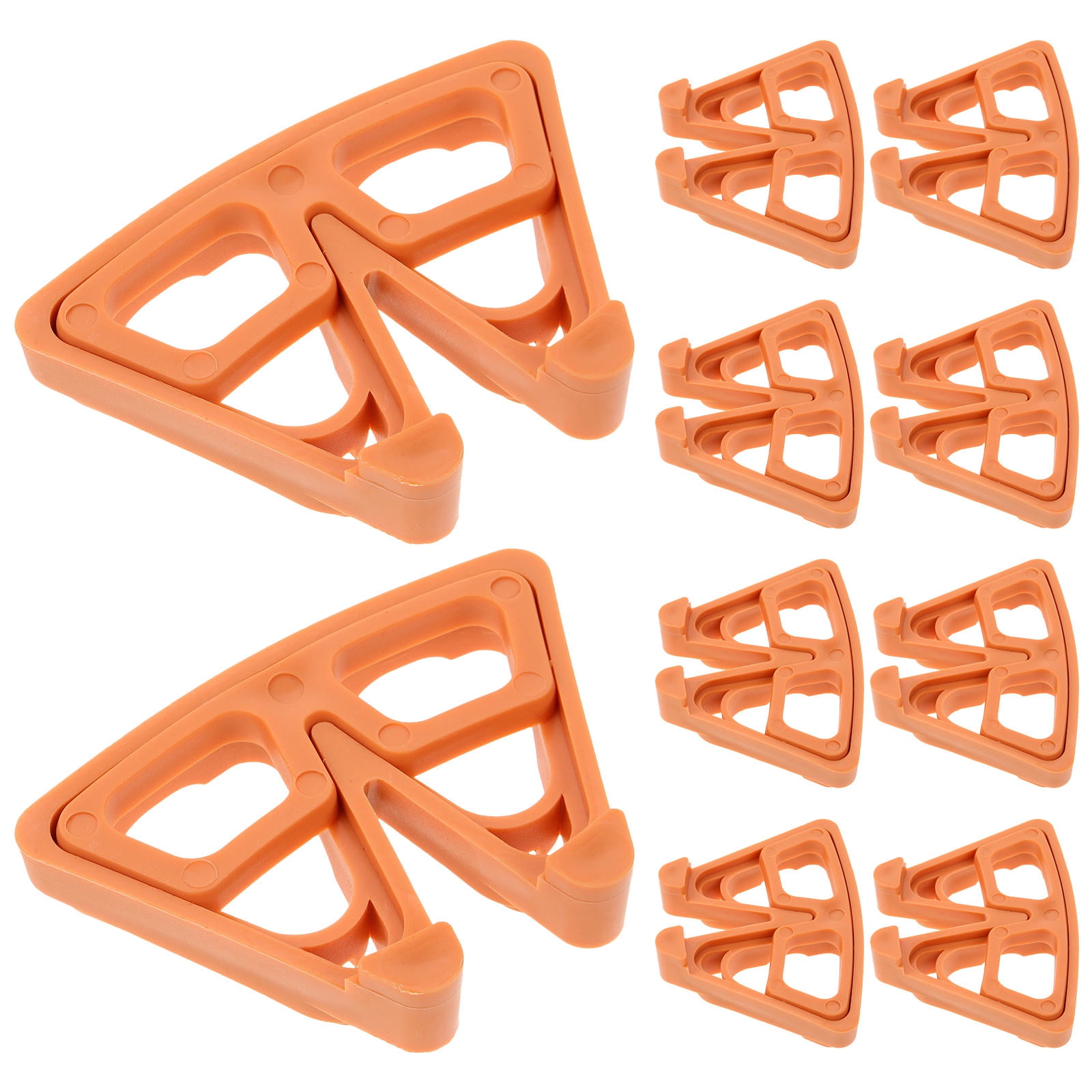 Raindrops 12Pcs Flowerpot Feet Risers Tray Nonskid Risers Plastic ...