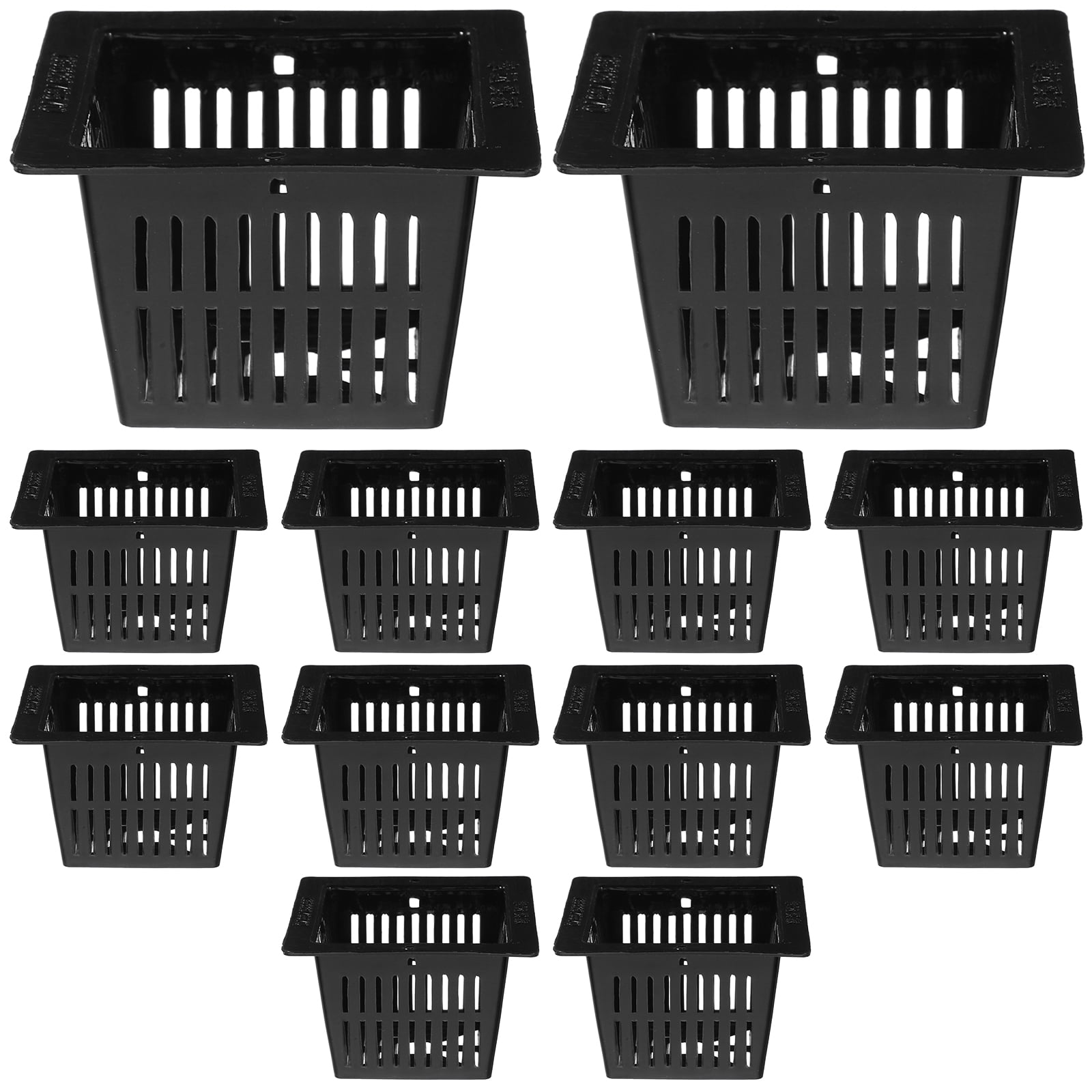 Raindrops 12Pcs Garden Slotted Mesh Net Cup Heavy Duty Filter Plant Net ...