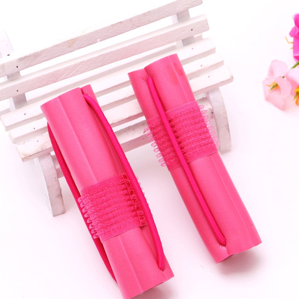 Raindrops 12Pcs Hair Tools Self Grip Curling Devices for Women in Pink ...