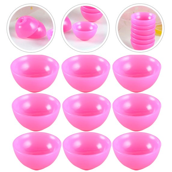 Raindrops 12Pcs Mini House Kitchen Parts Plastic Pink Compact for ...