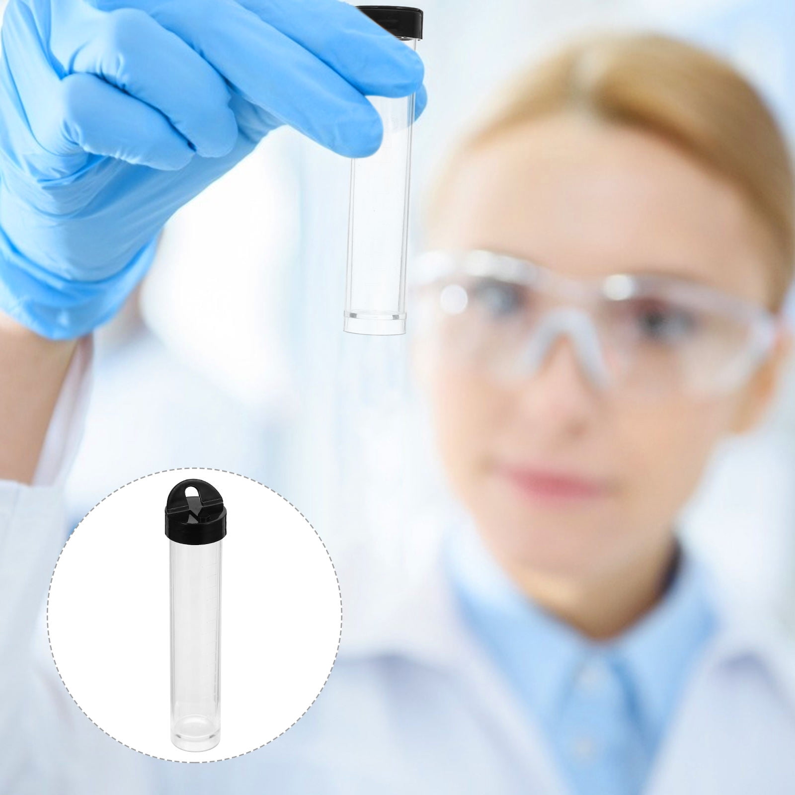 Raindrops 12Pcs Sealing Mini Vial for Liquid Sampling by Scientists and ...