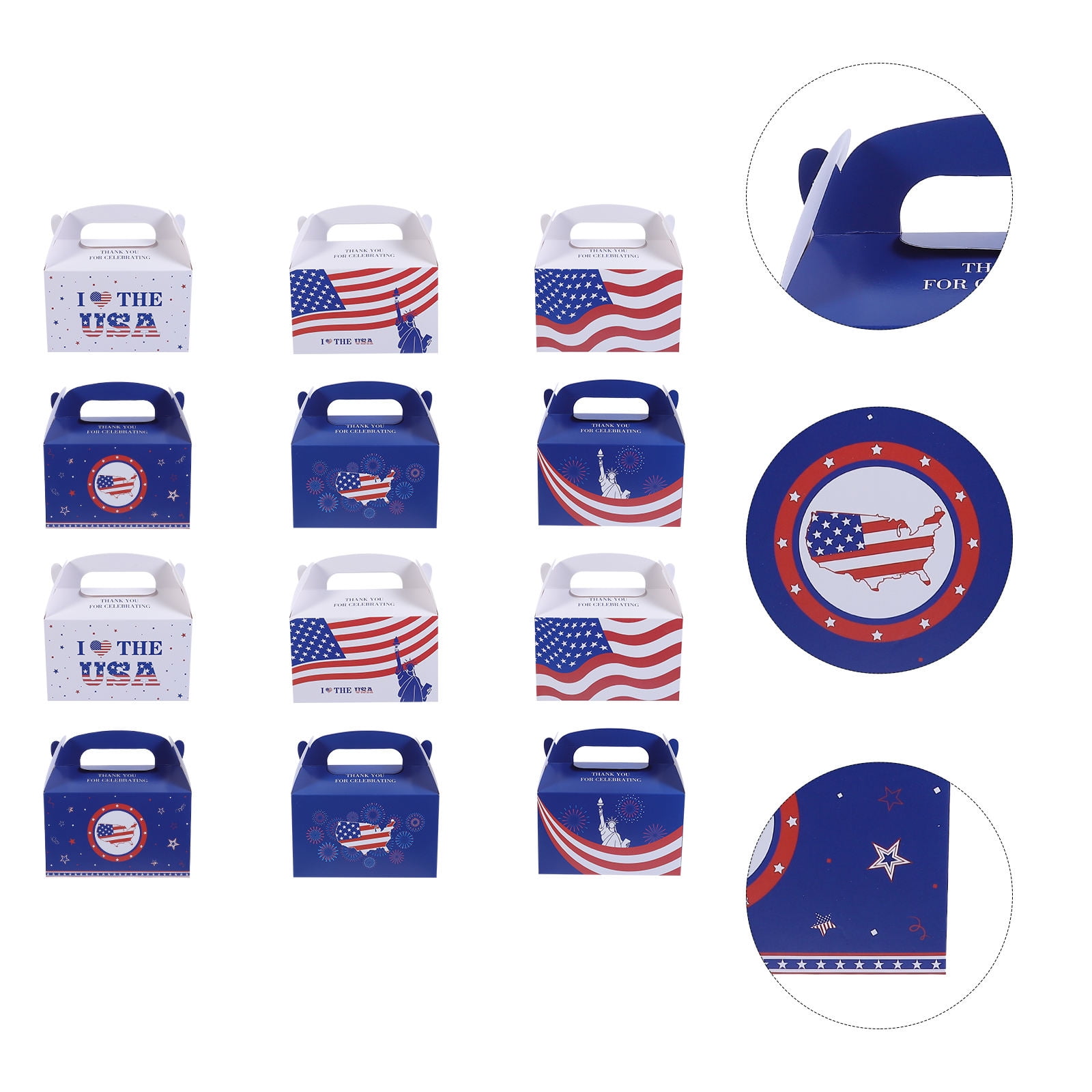 Raindrops 12Set Rectangular present Bag Assorted Color Design for ...