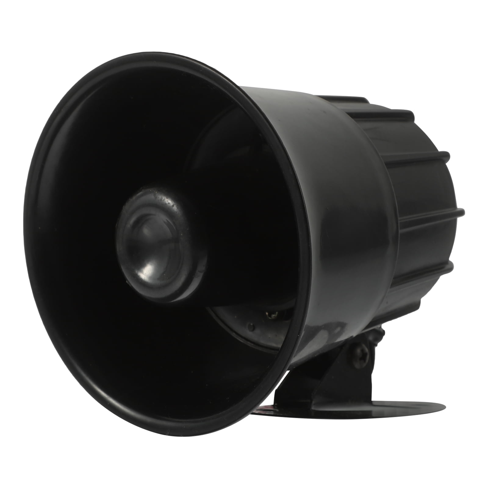 Raindrops 12V Black Siren Alarm Speaker Durable Plastic PA Horn for ...