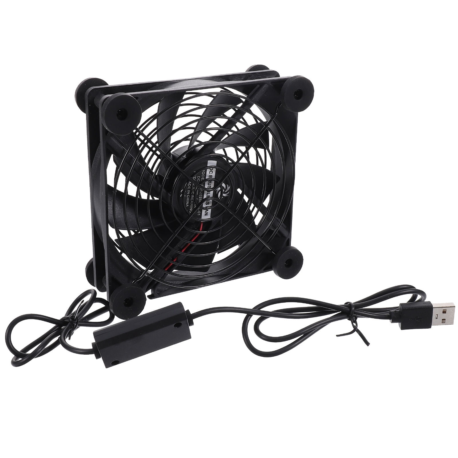Raindrops 12cm 5V USB Cooling Fan Mute Router Radiator Fan Radiator ...