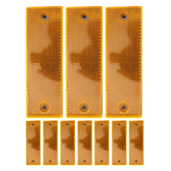 Raindrops Reflective Car Stickers Rectangular Shape 12Pcs - Walmart.com