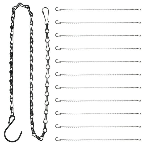 Raindrops 12pcs Hanging Basket Chains Heavy Duty Flowerpot Chain ...