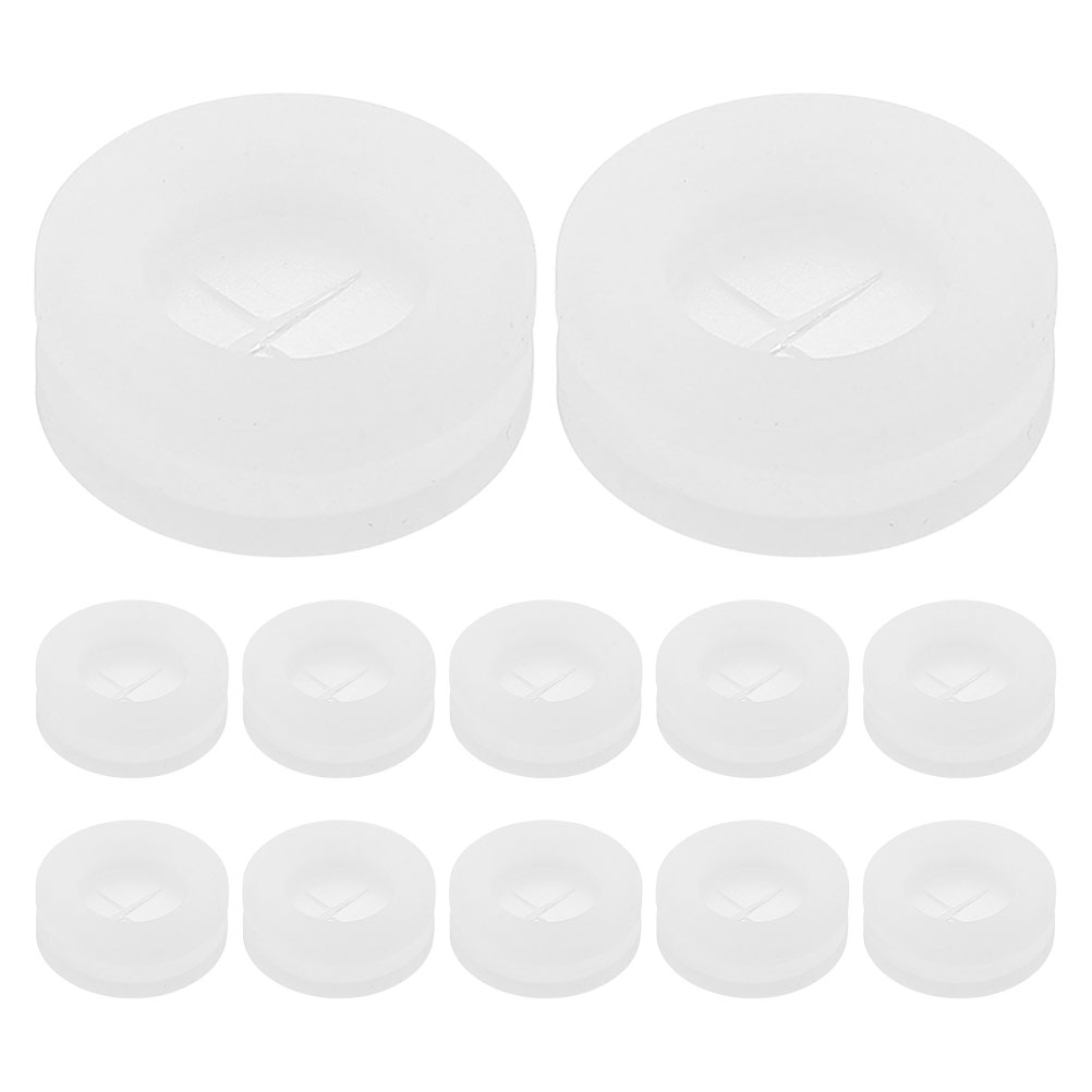 Raindrops 12pcs Mason Jar Silicone Straw Hole Plugs Straw Hole Grommets ...