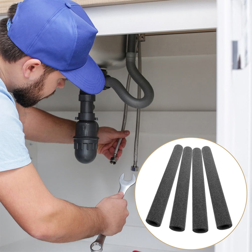 Raindrops 12pcs Pipe Insulation Foam Tube Foam Pipe Covers Protector ...