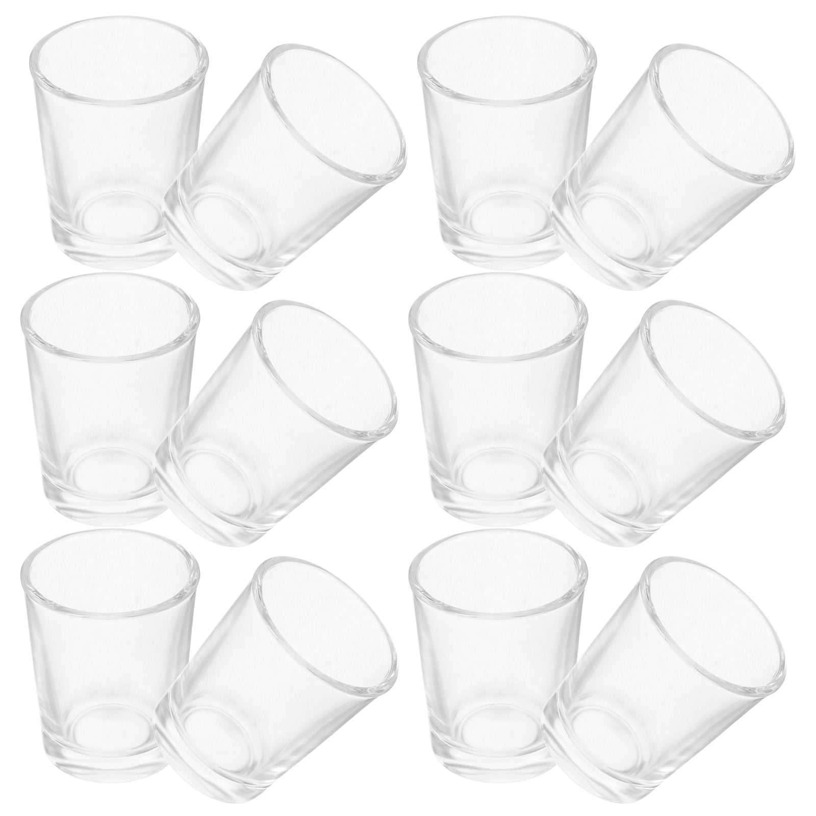 Raindrops 12pcs Small Shot Glasses Mini Glass Communion Cups Clear ...