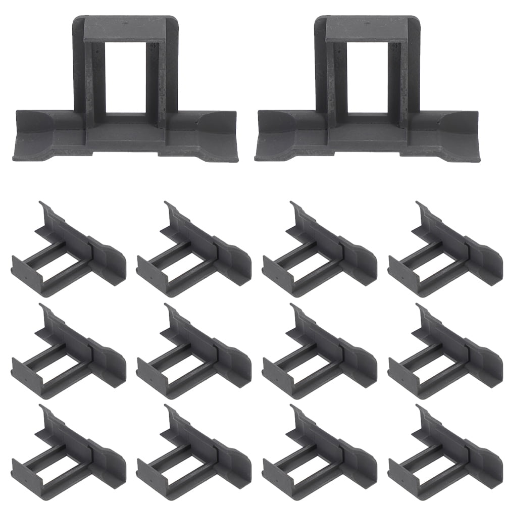 Raindrops 12pcs Solar Panel Water Drain Clips and Photovoltaic Panel ...