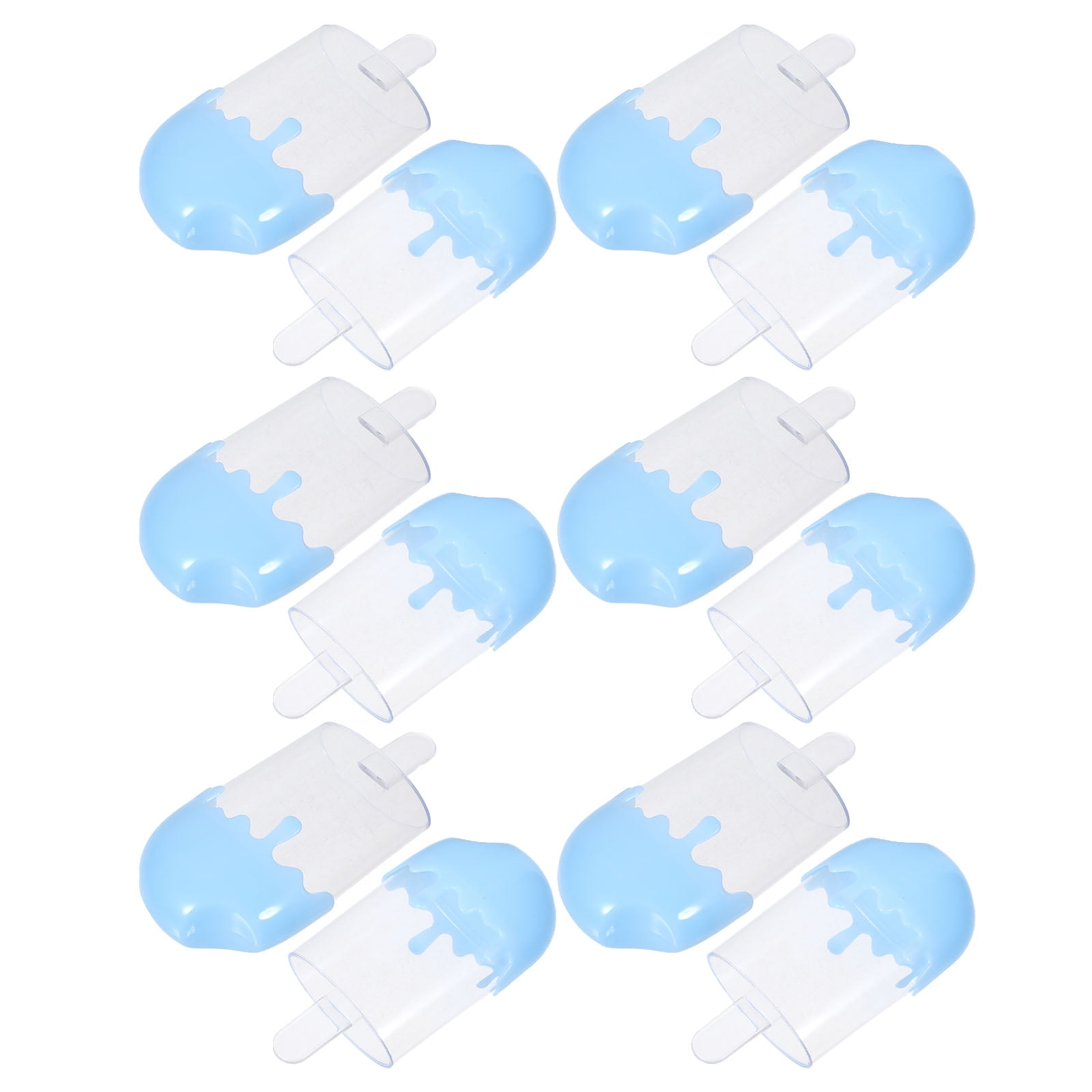 Raindrops 12pcs Wedding Favor Candy Boxes Ice Cream Shaped Containers ...