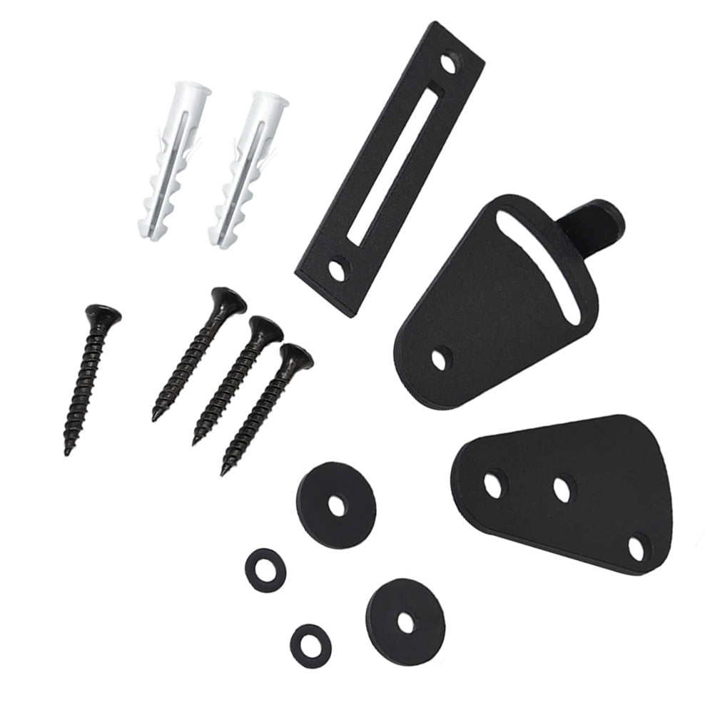 Raindrops 13 Pcs Tear Drop Lock Black Locks Frosted Barn Door Sliding ...