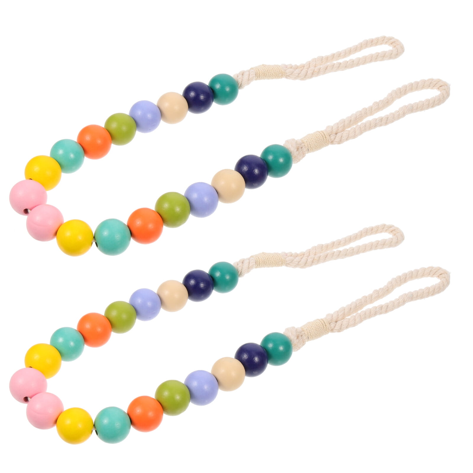 Raindrops 13Pack Decorative Drape Ties Multi Colored Beaded Tasseled ...