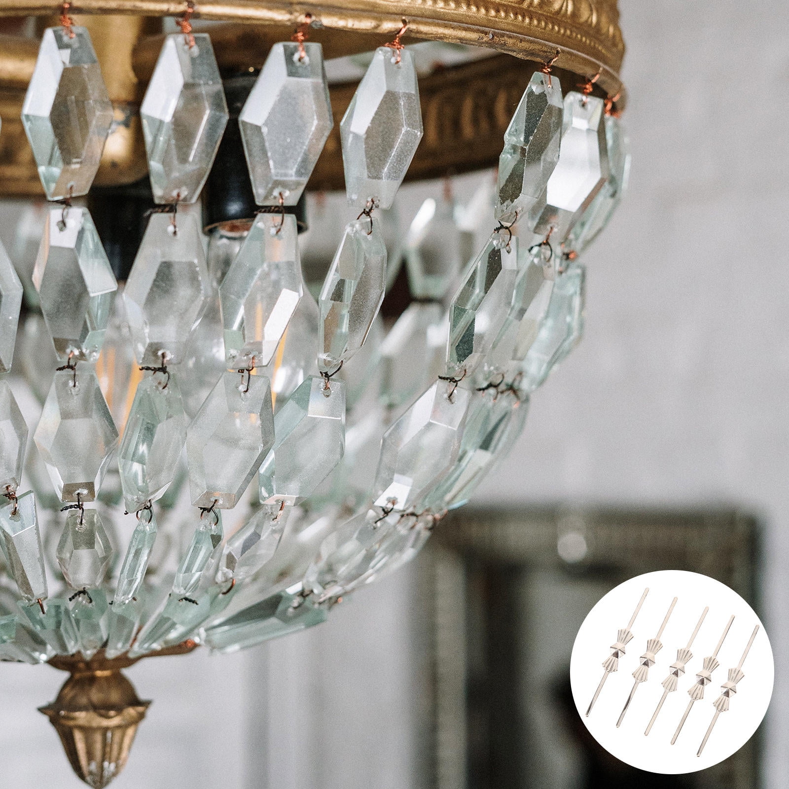 Raindrops 140pcs Chandelier Connectors Replacements Chandelier Bowtie ...
