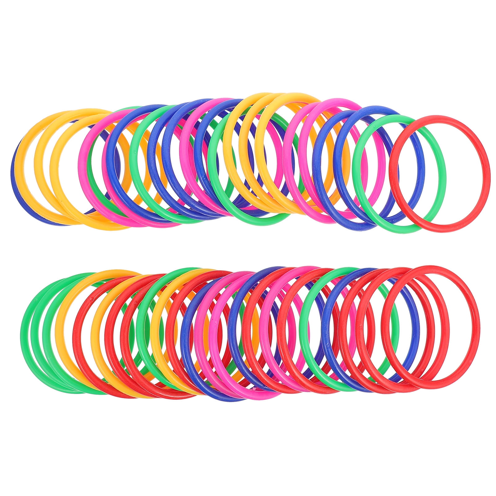 Raindrops 144 Pcs Plastic Circles Tossing Rings Throwing Game Accessory ...