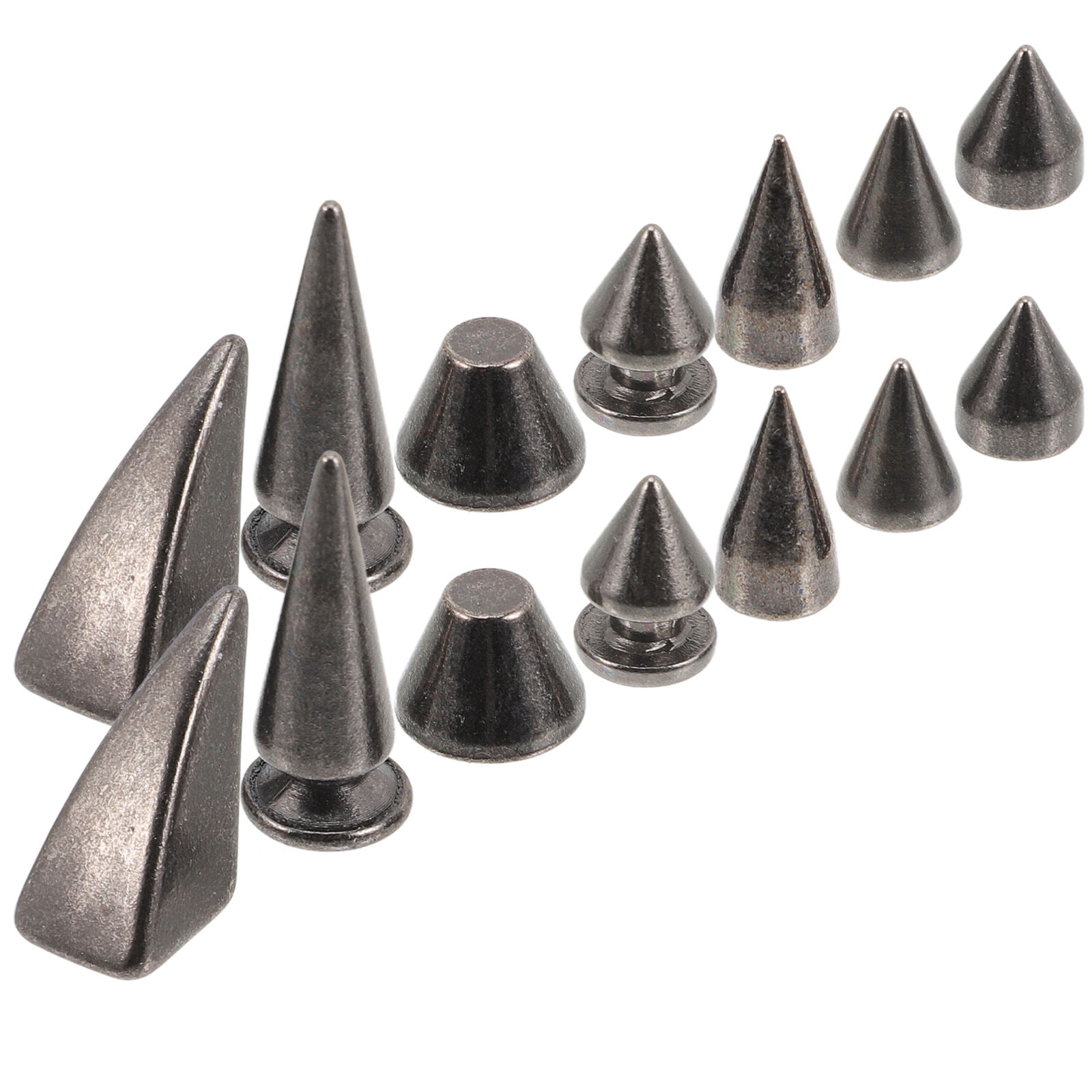 Raindrops 14Pcs DIY Spikes Studs Punk Spikes Metal Studs Punk Rivet ...