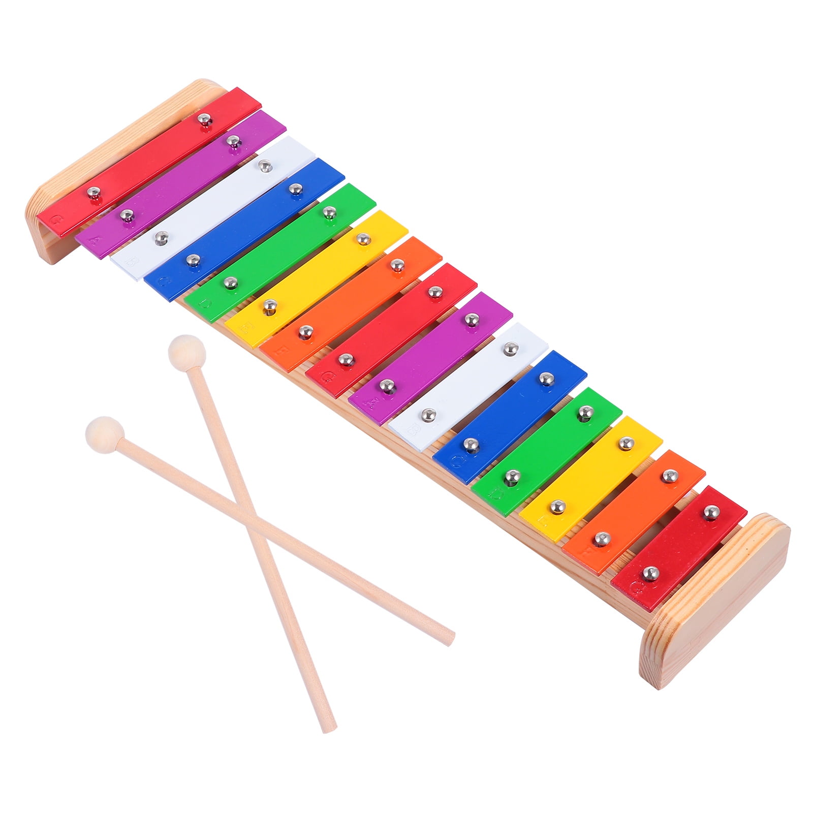 Raindrops 15 Notes Percussion Xylophone for Children Music Literacy Toy ...