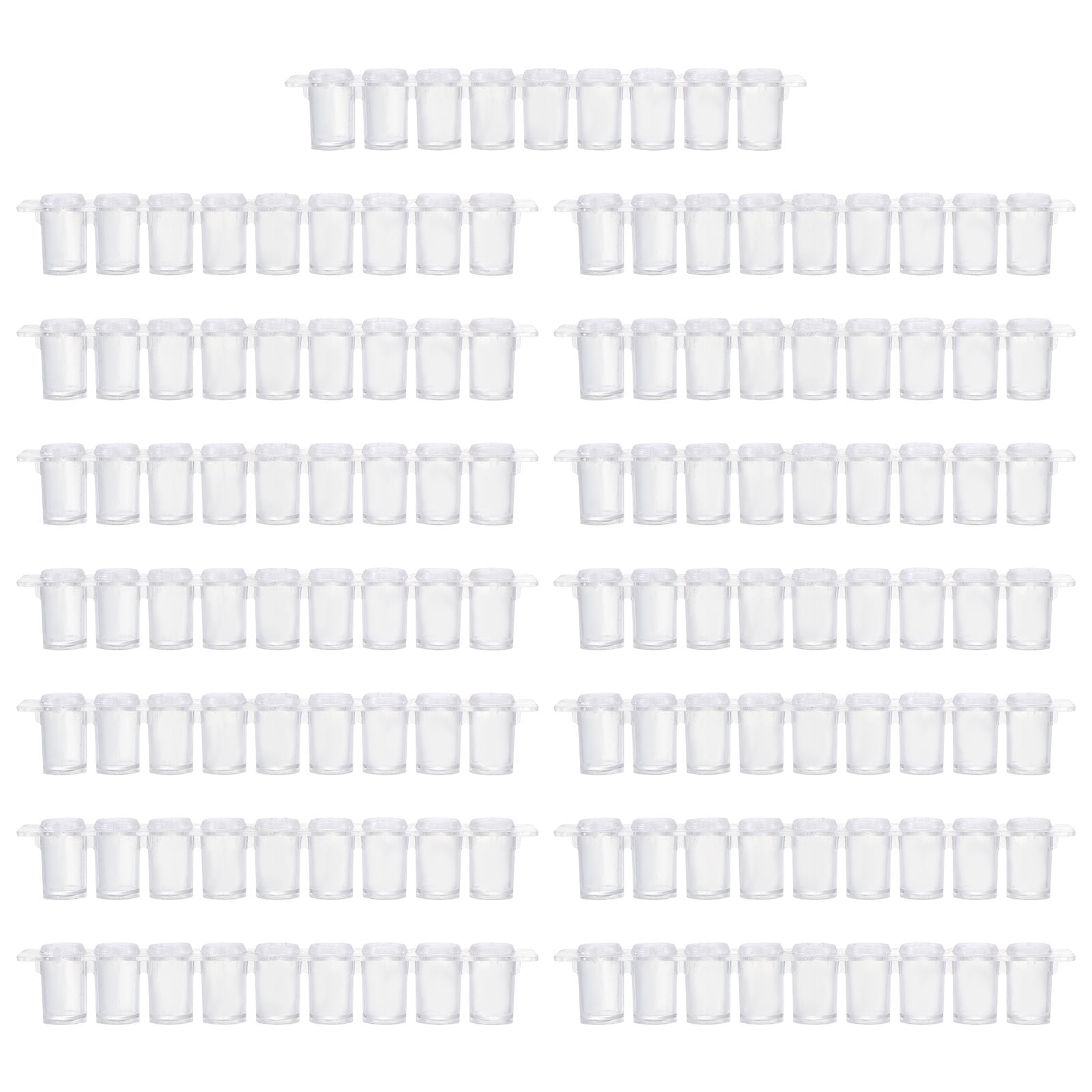 Raindrops 15 Pcs Plastic Reaction Plate Plates Dividers Markers Tackle ...