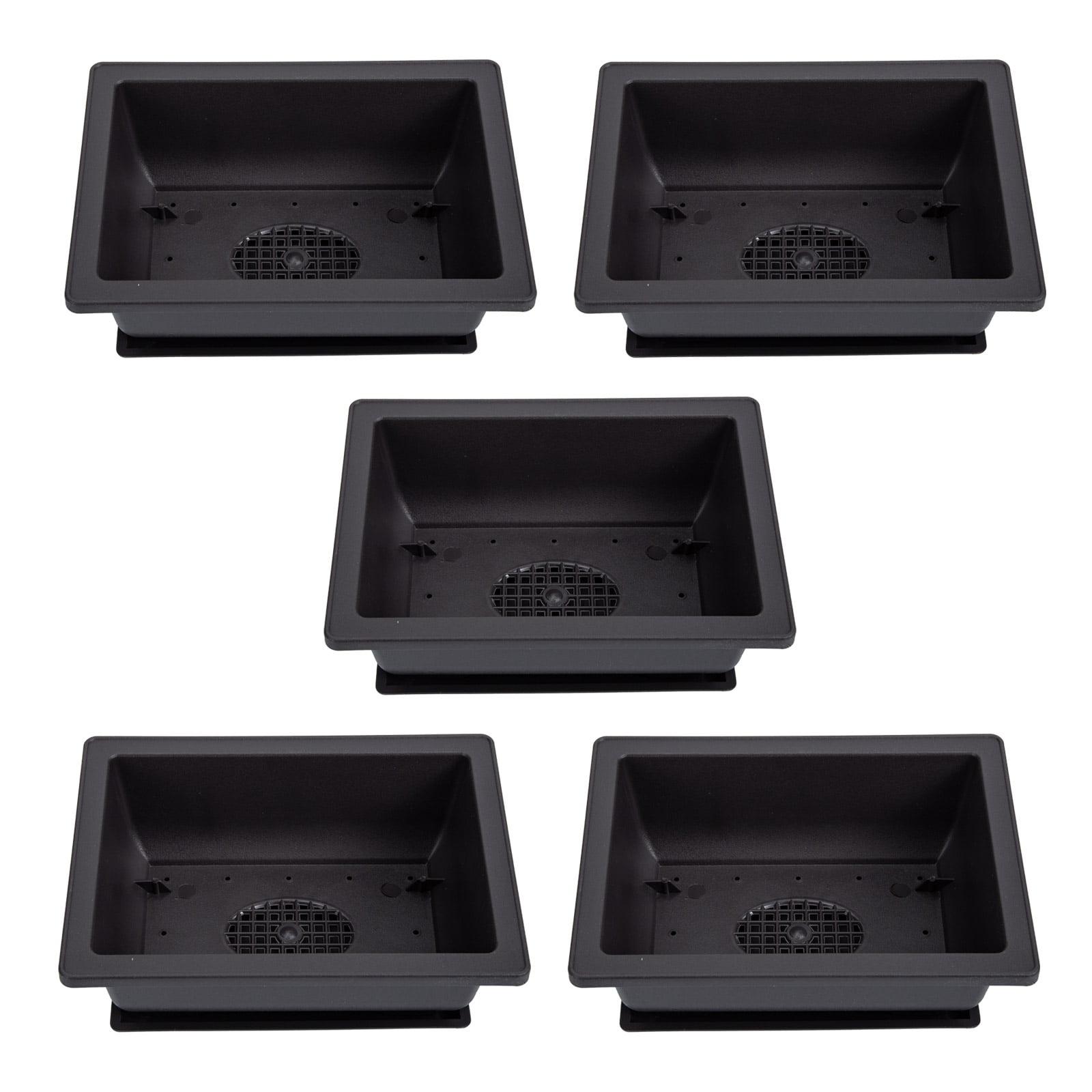 Raindrops 15 Pcs Rectangular Window Flower Box Planter Window Pot ...