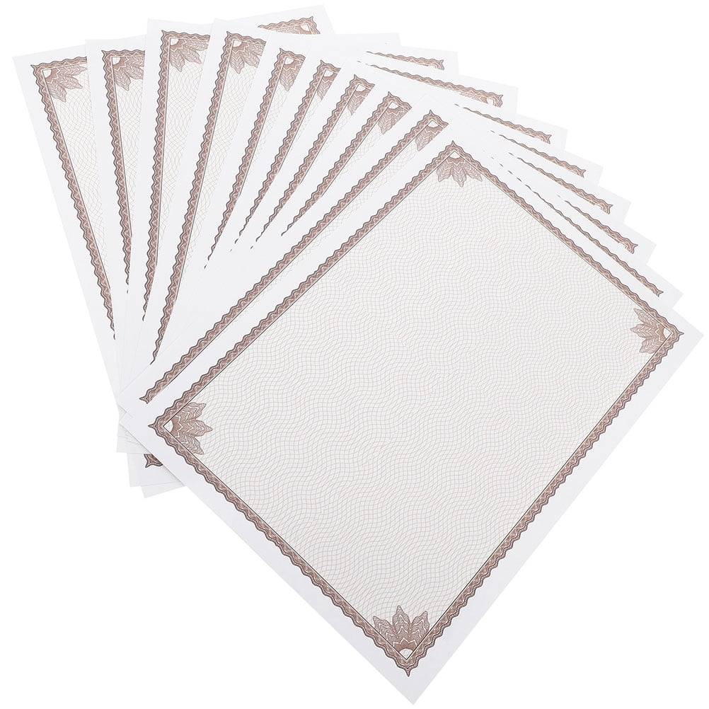 Raindrops 15 Sheets Printable Certificate Paper Multi Paper For ...