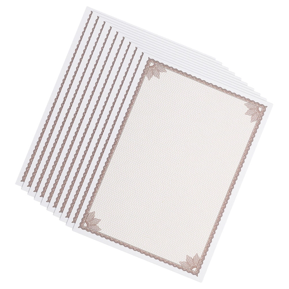 Raindrops 15 Sheets Certificate Paper for Printing A4 Blank Diploma ...