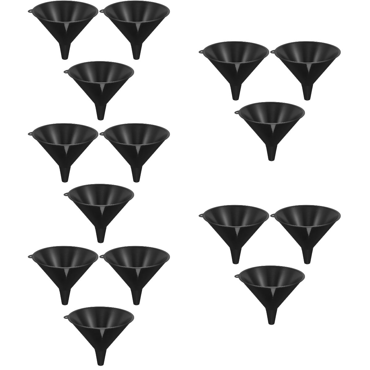 Raindrops 15 pcs Capless Gas Tank Funnel Motor Oil Funnel Funnel ...