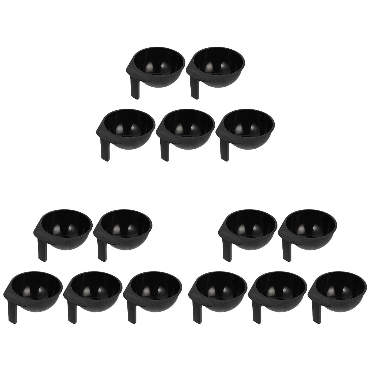 Raindrops 15 pcs Hair Dye Bowls Professional Hair Color Bowls Mixing ...