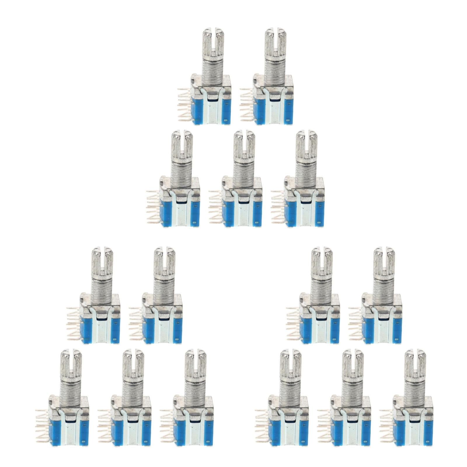 Raindrops 15 pcs Lightweight Rotary Encoder Metal Body Digital ...