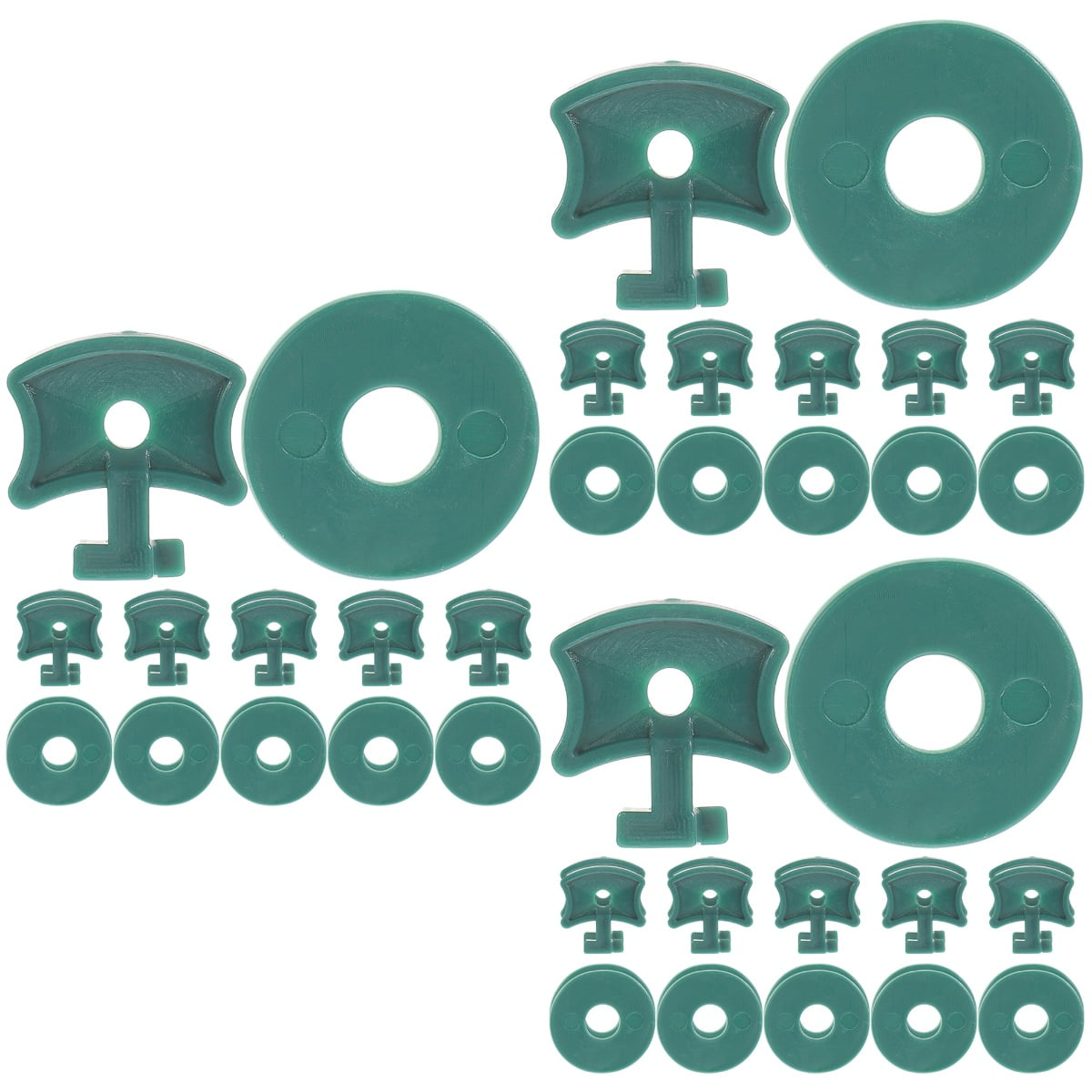 Raindrops 150 Sets Greenhouse Clip Insulation Netting Clamps Greenhouse ...