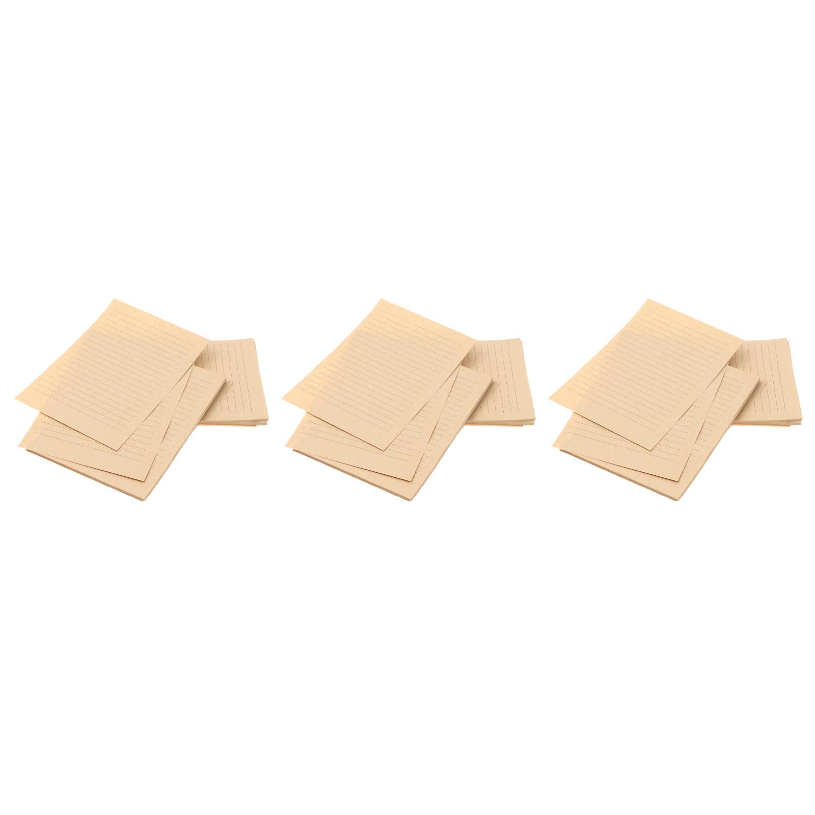 Raindrops 150 Sheets Stationery Paper Vintage Handwriting Paper Kraft ...