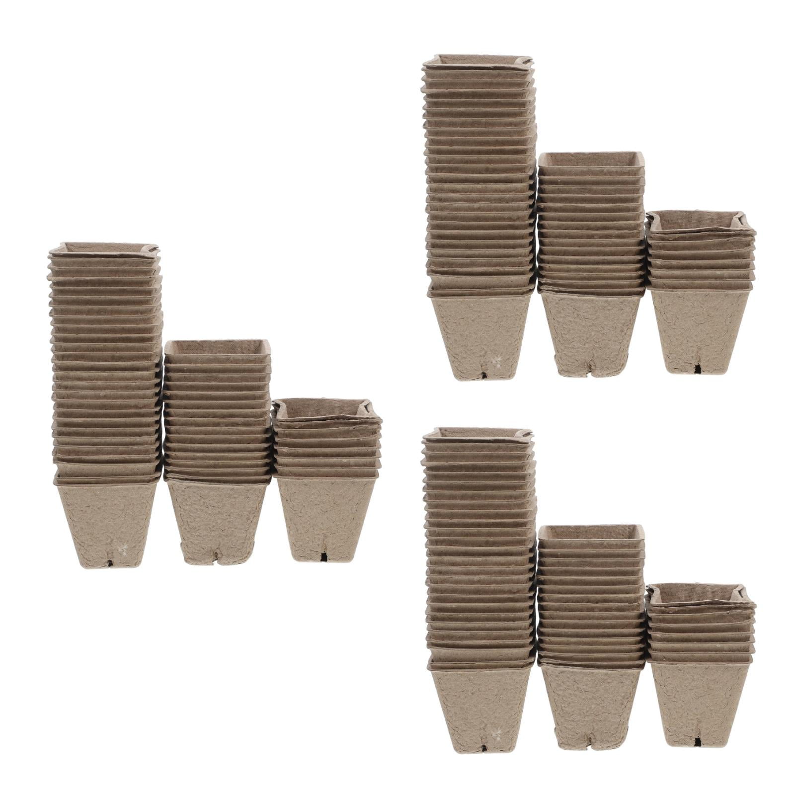 Raindrops 150 pcs DIY Paper Mache Flower Pot Kit for Kids Square ...