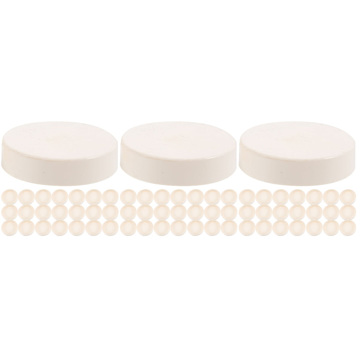 Raindrops 150 pcs Pvc Fitting Saver Round Tubing Connector Plastic ...